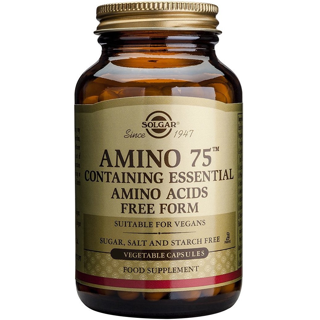 Solgar Amino 75 Essential Amino Acids - 30 Caps | AptekaPromahon.com