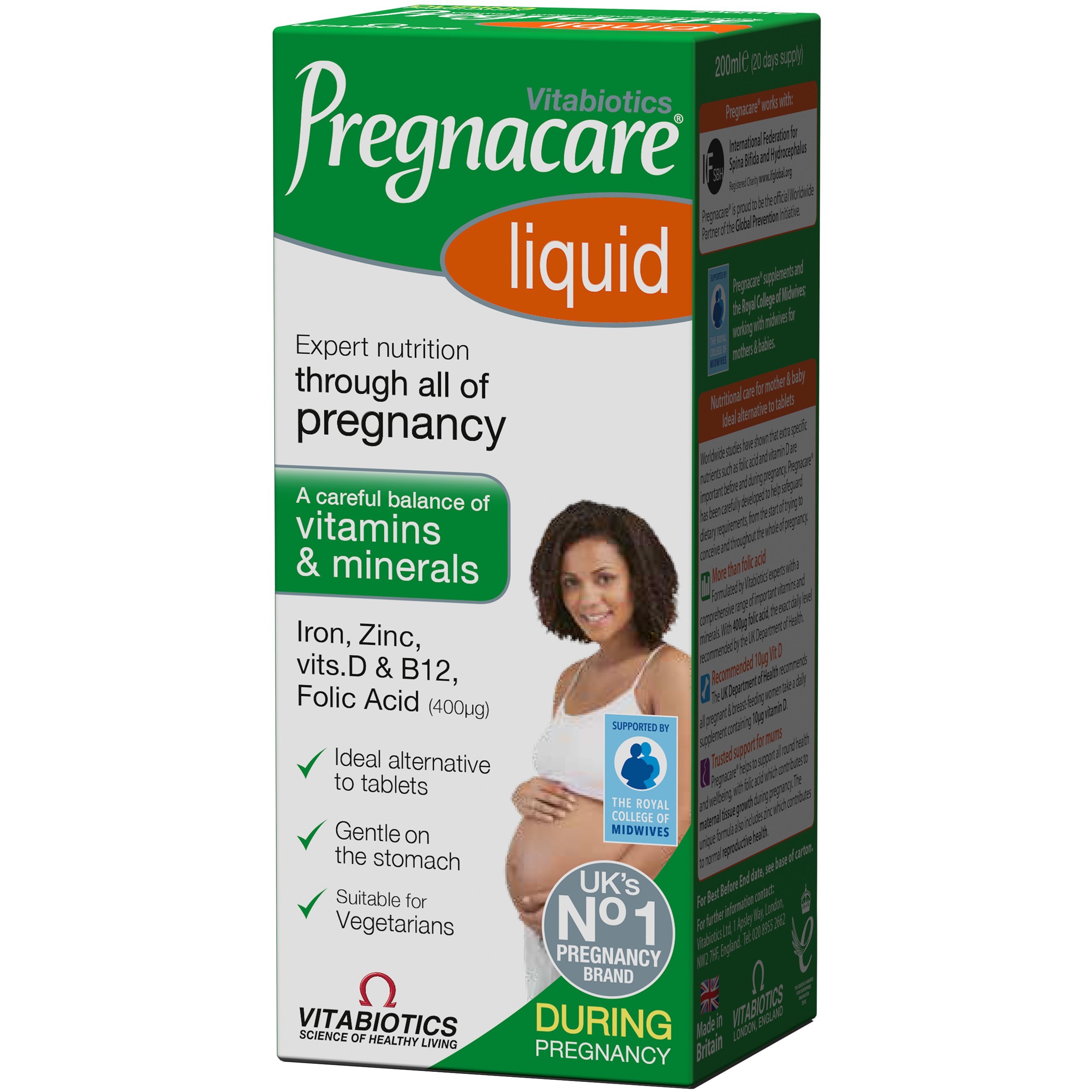Vitabiotics Pregnacare Liquid 200ml | AptekaPromahon.com