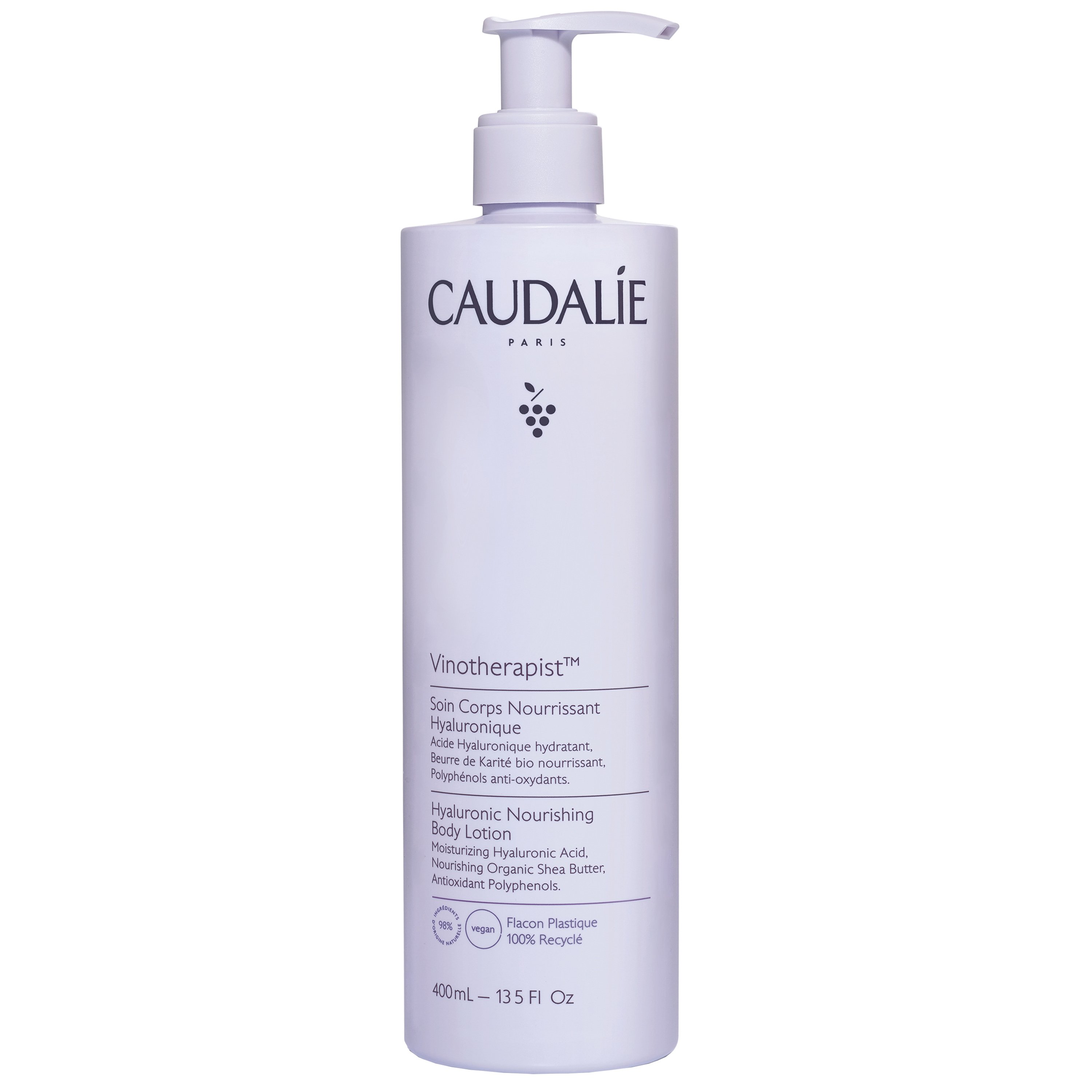Caudalie Vinotherapist Hyaluronic Nourishing Body Lotion 400ml ...