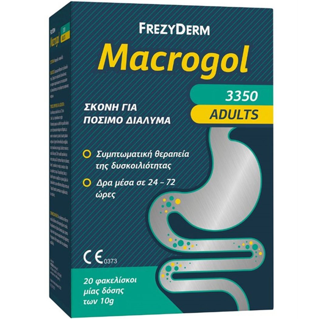 Frezyderm Macrogol Adults 3350 Powder for Symptomatic Treatment of ...