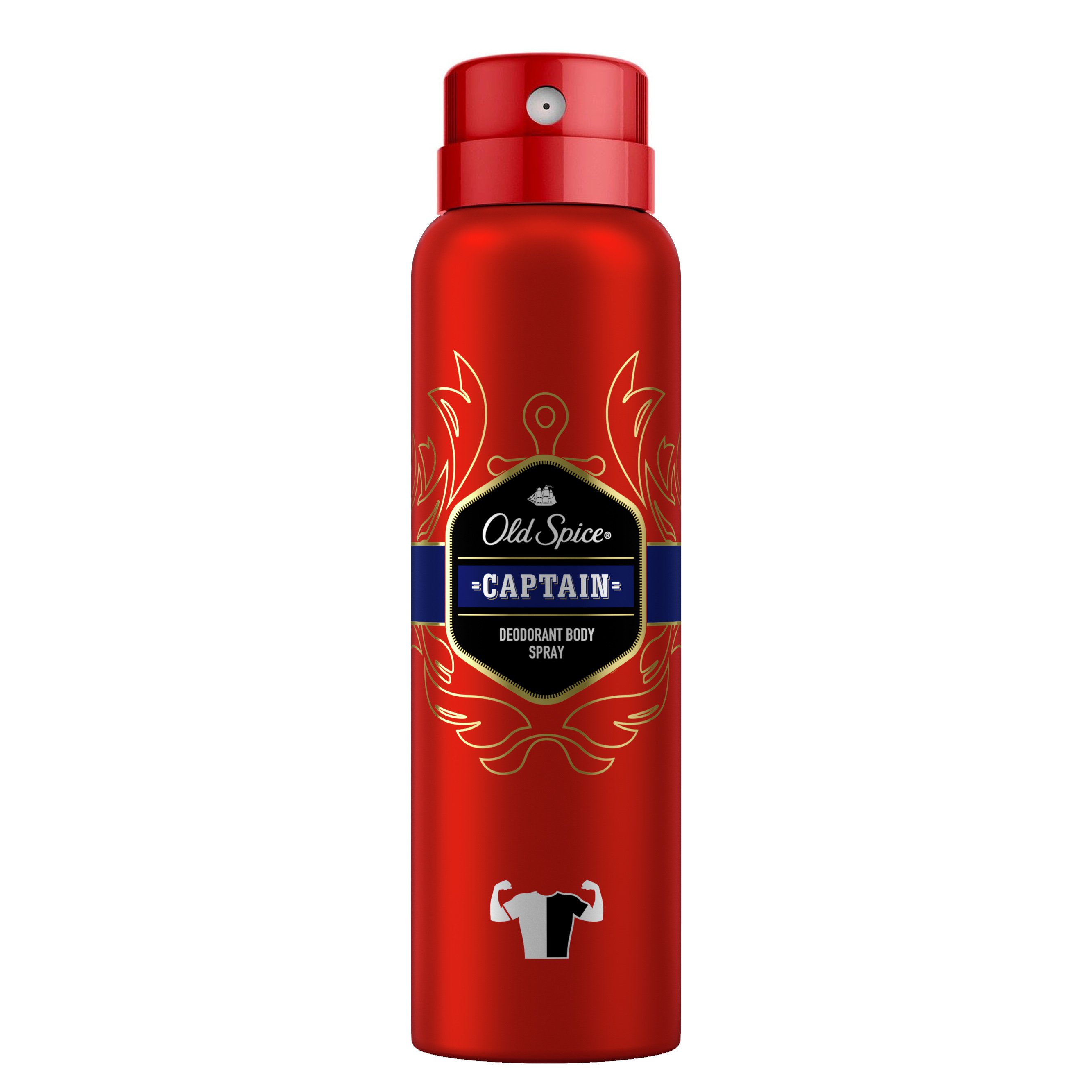 Old Spice Captain Deodorant Body Spray 150ml | AptekaPromahon.com