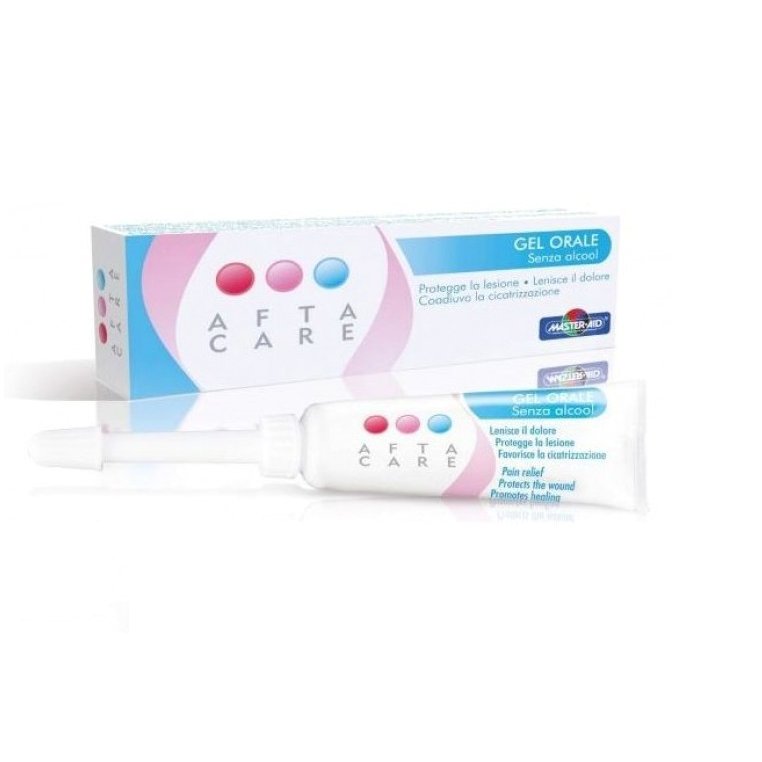 Master Aid Afta Care Гел за заздравяване на рани и рани в устата 10ml ...