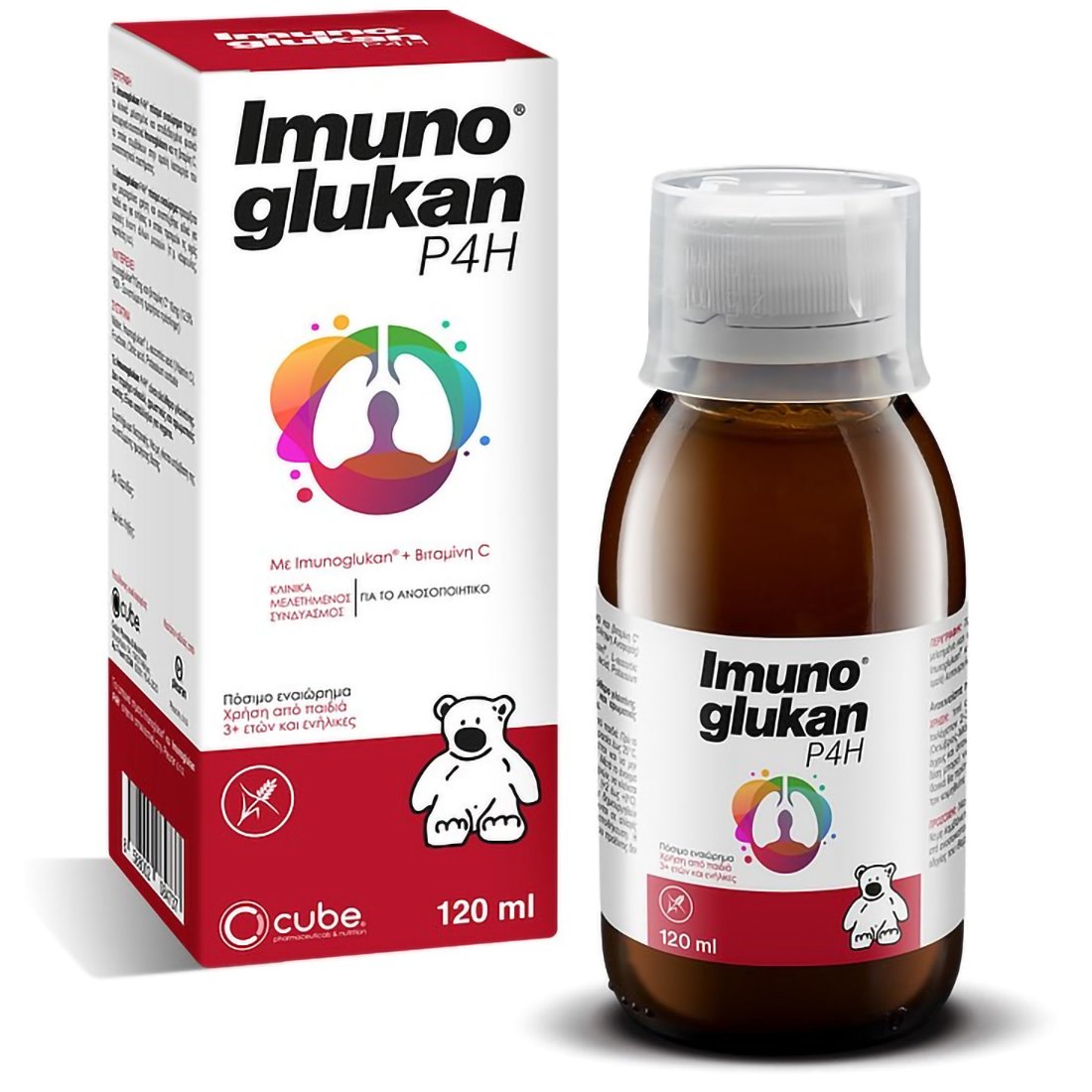 Imunoglukan P4H Oral Suspension with IMG & Vitamin C 120ml ...